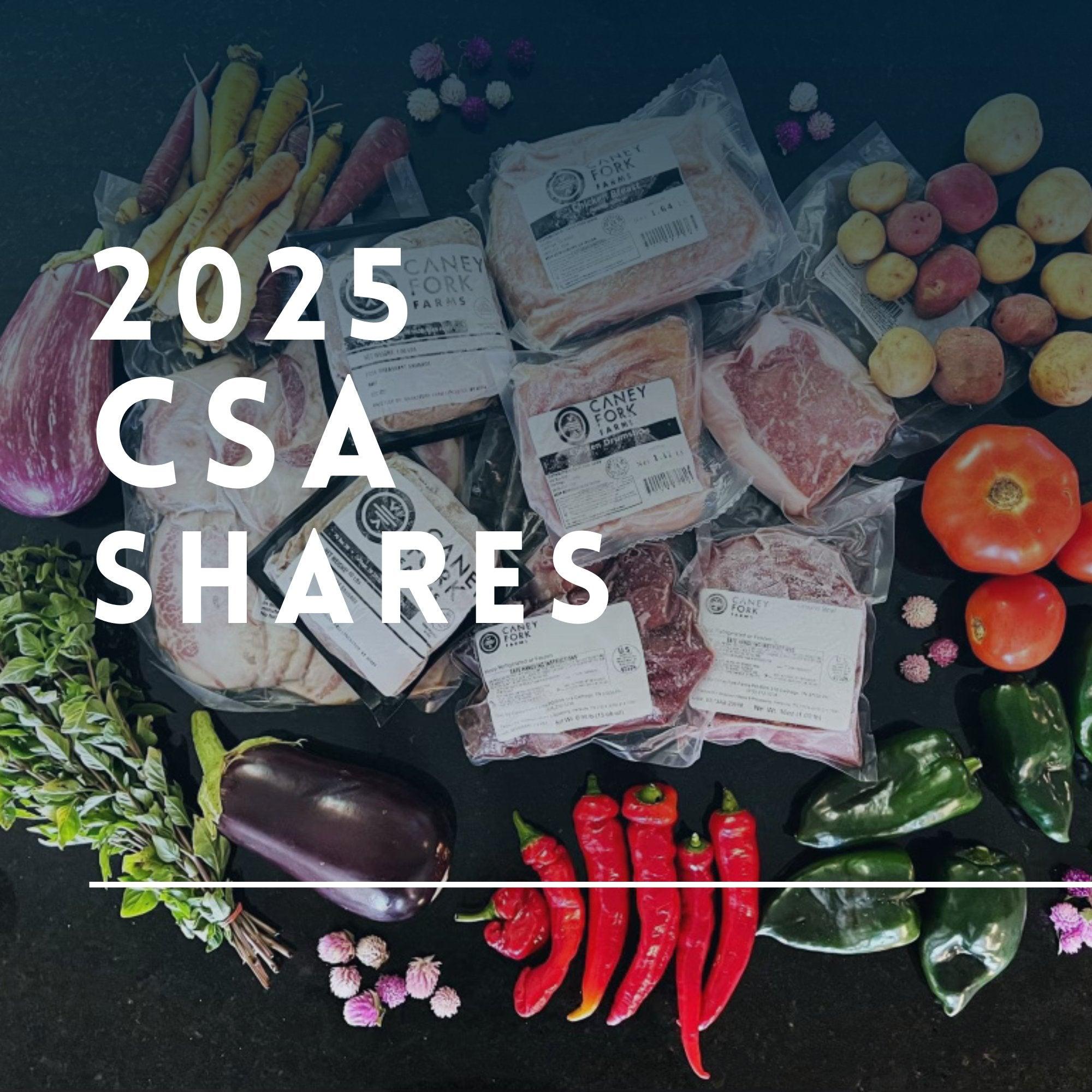 2025 CSA Farm Shares – Caney Fork Farms